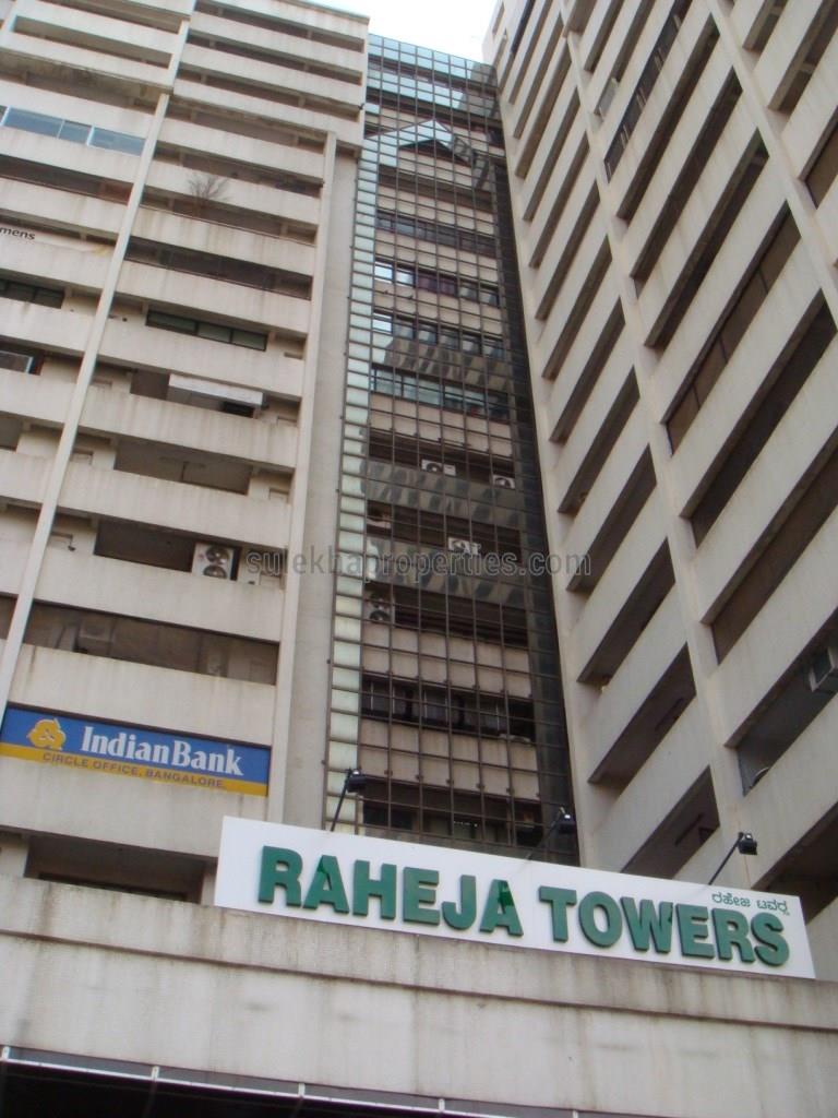 Office Space for Rent in RAHEJA TOWERS M G Road, Bangalore - 1650 Sq ...